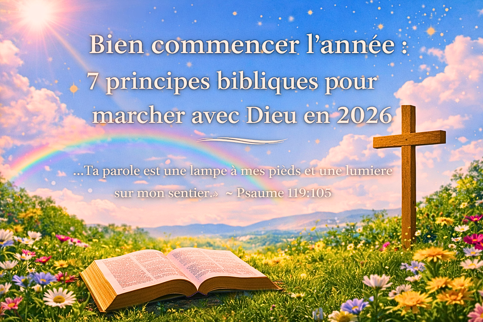 Bien commencer l’année : 7 principes bibliques pour marcher avec Dieu ...